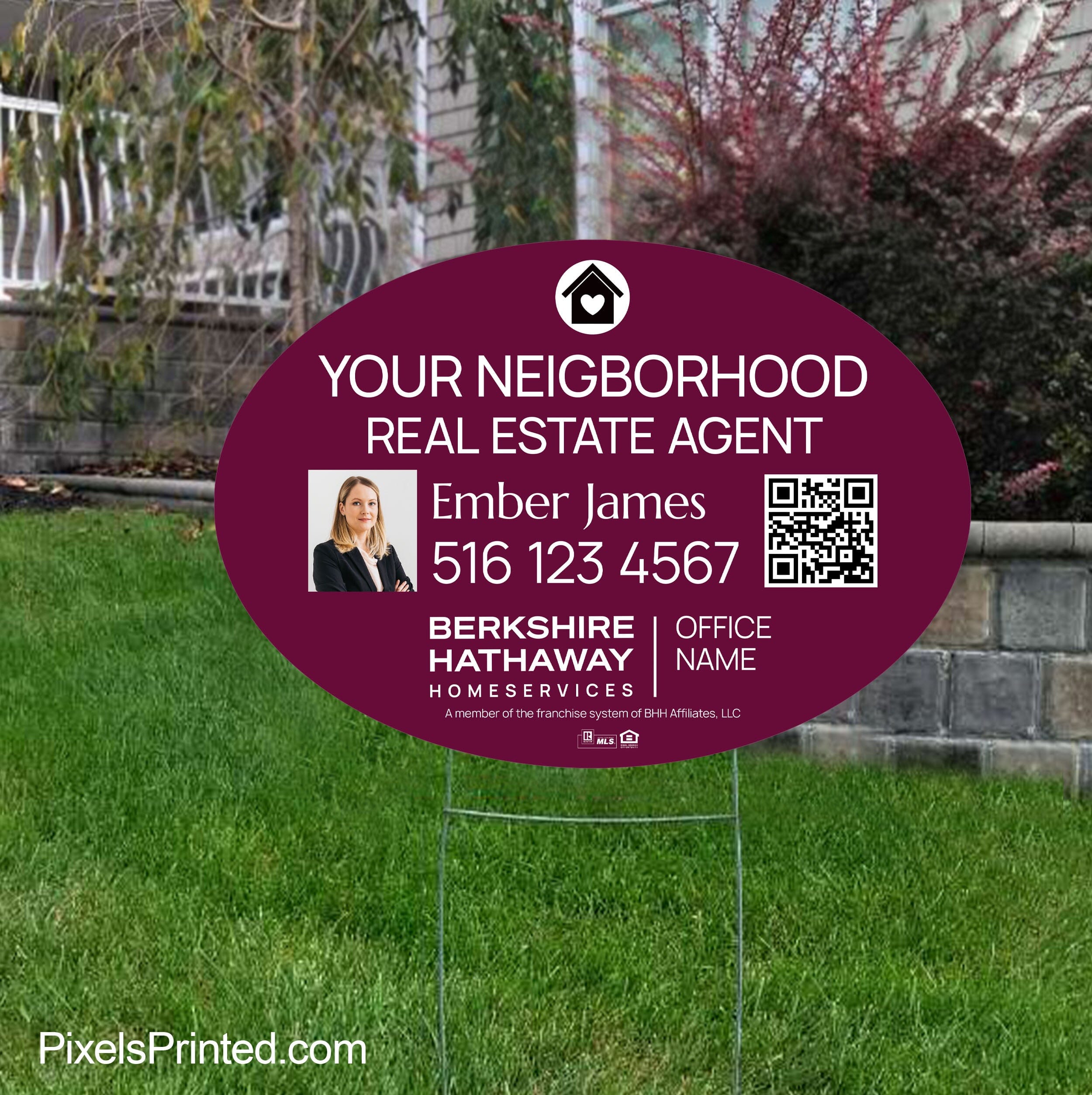 Berkshire Hathaway your neighborhood agent signs – PixelsPrinted