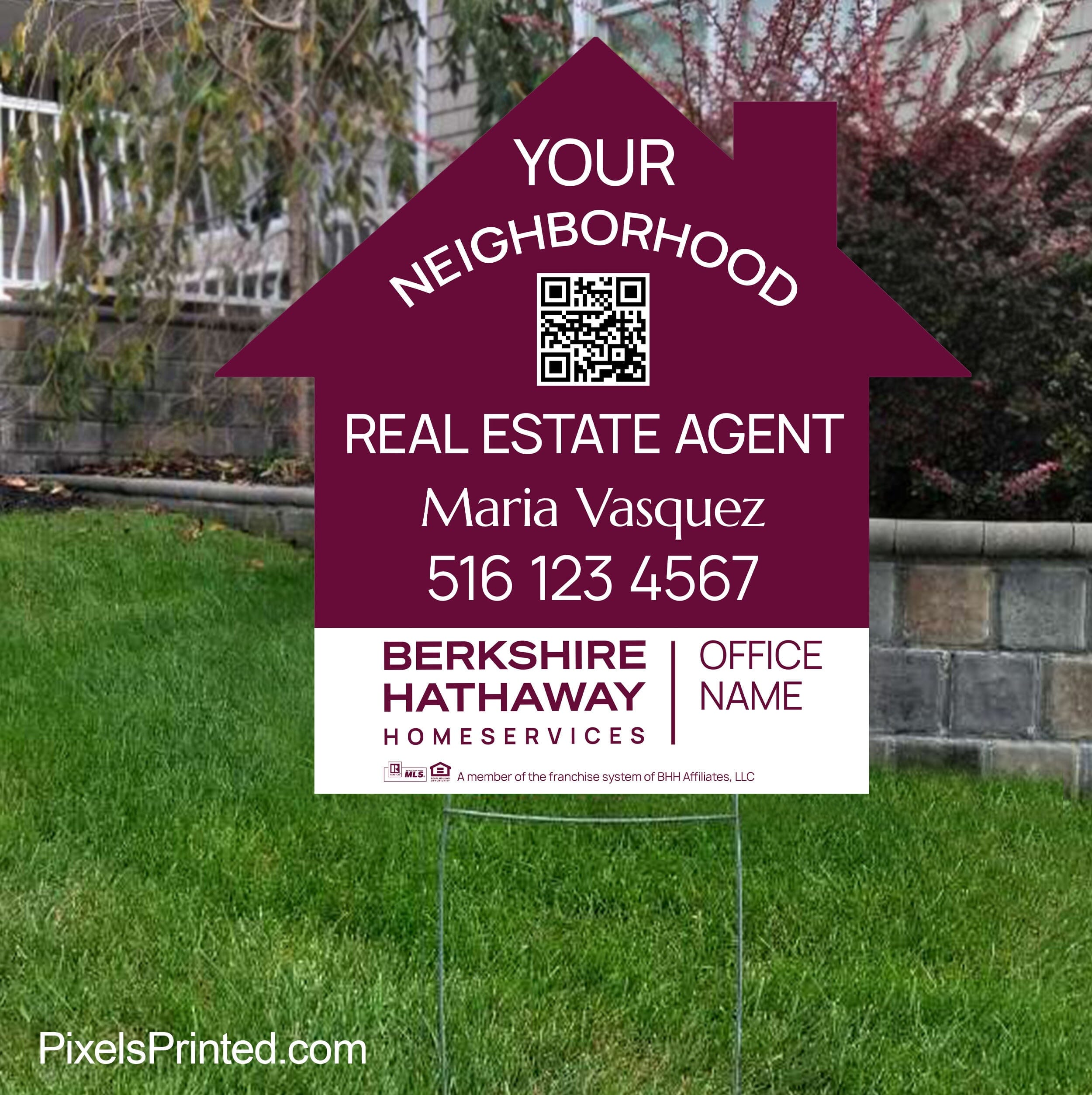 Berkshire Hathaway your neighborhood agent signs – PixelsPrinted