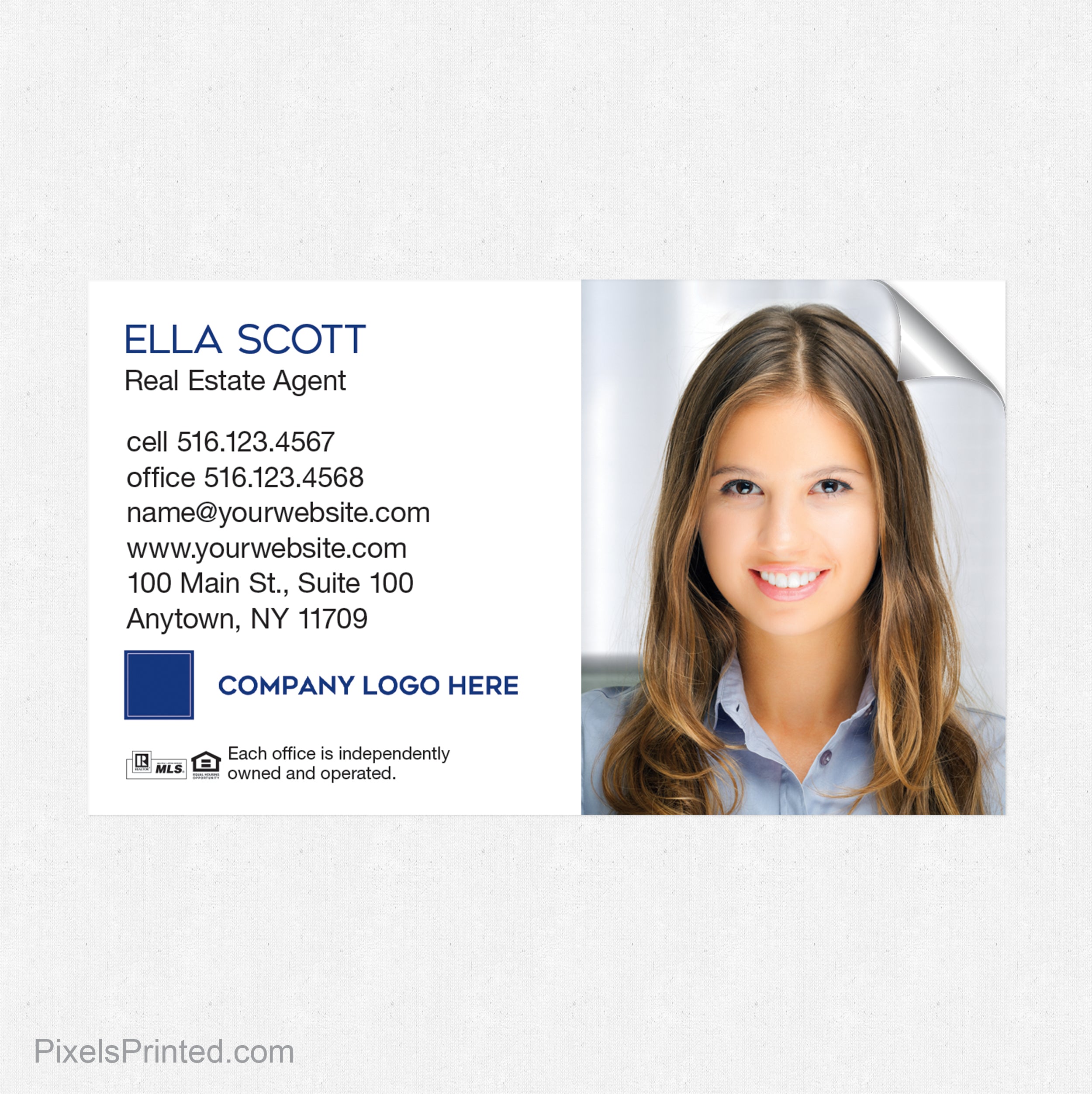 Coldwell Banker business card stickers – PixelsPrinted