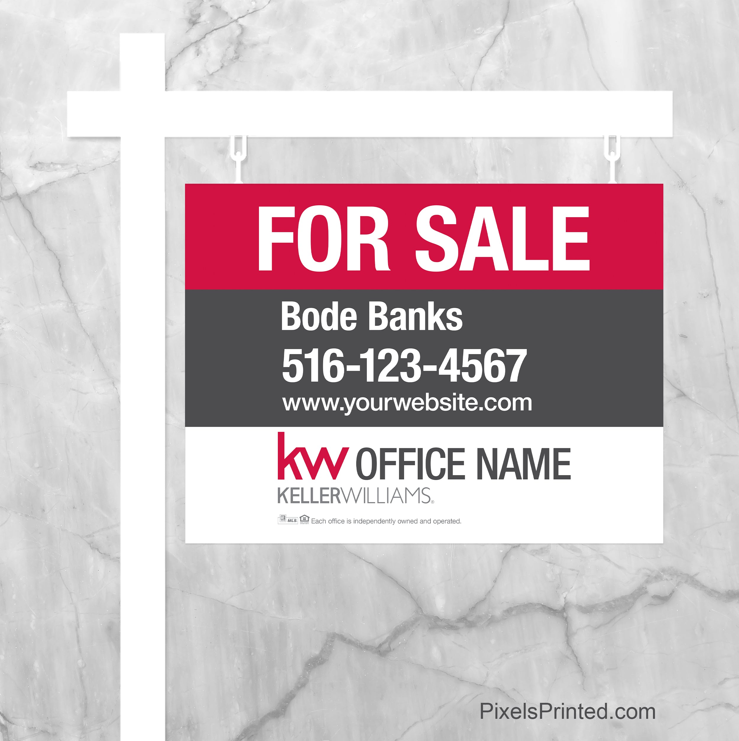 Keller Williams sign panels – PixelsPrinted
