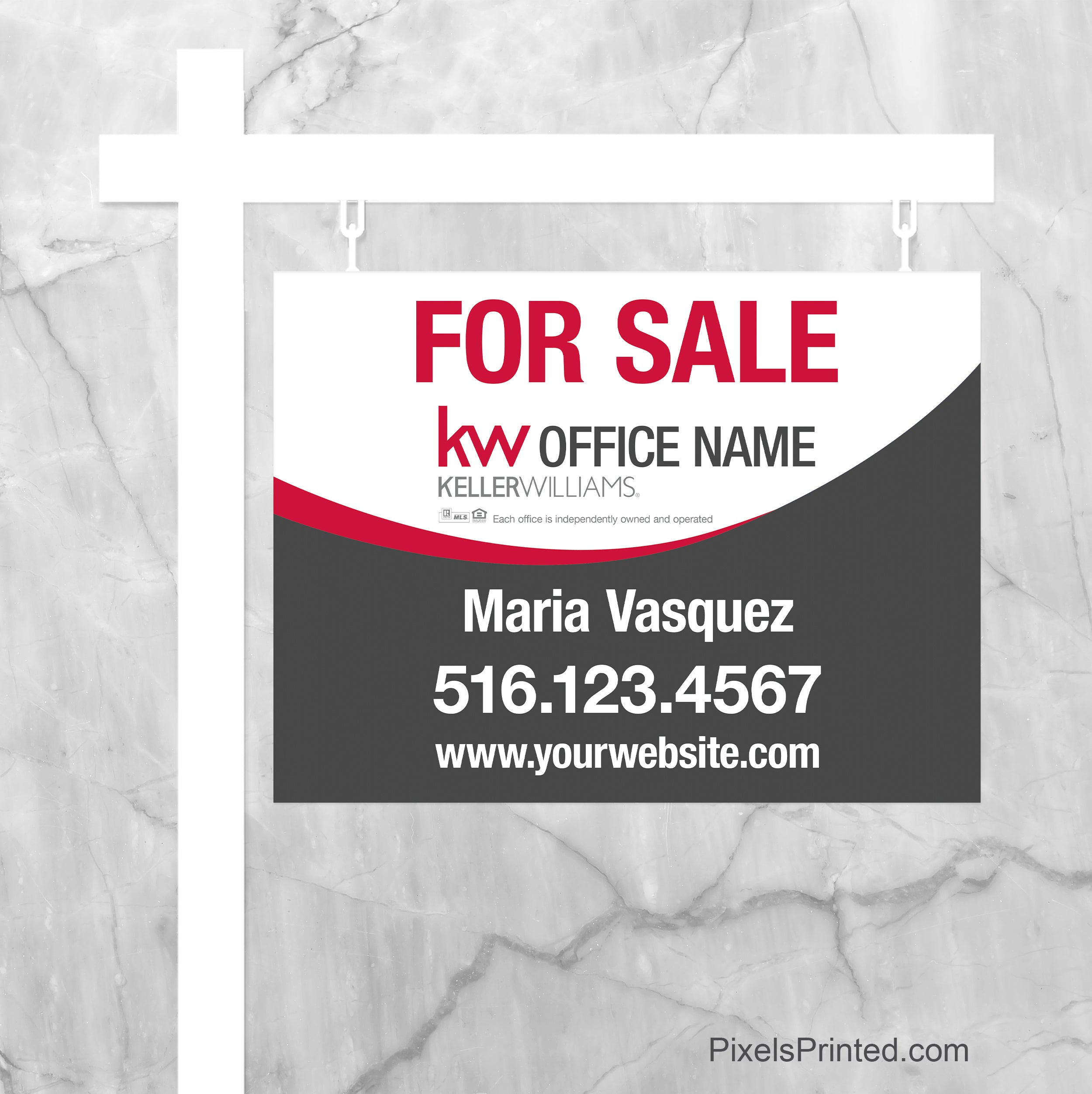Keller Williams sign panels – PixelsPrinted