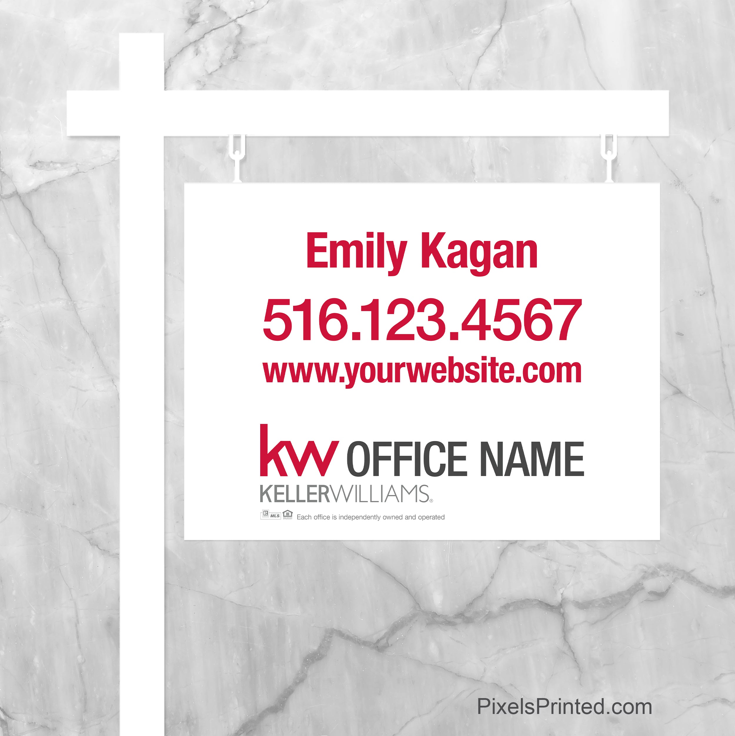 Keller Williams sign panels – PixelsPrinted