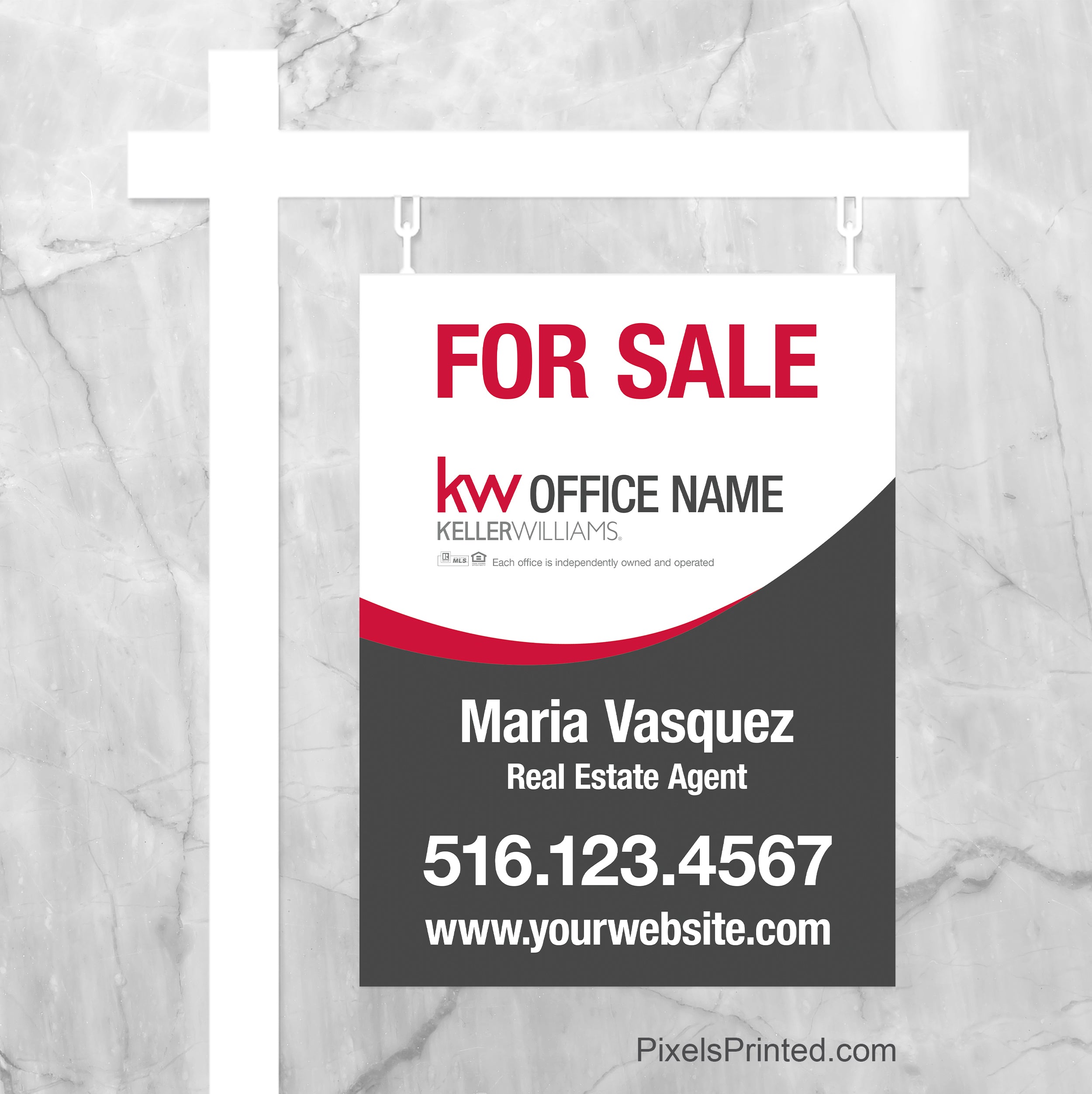 Keller Williams sign panels – PixelsPrinted