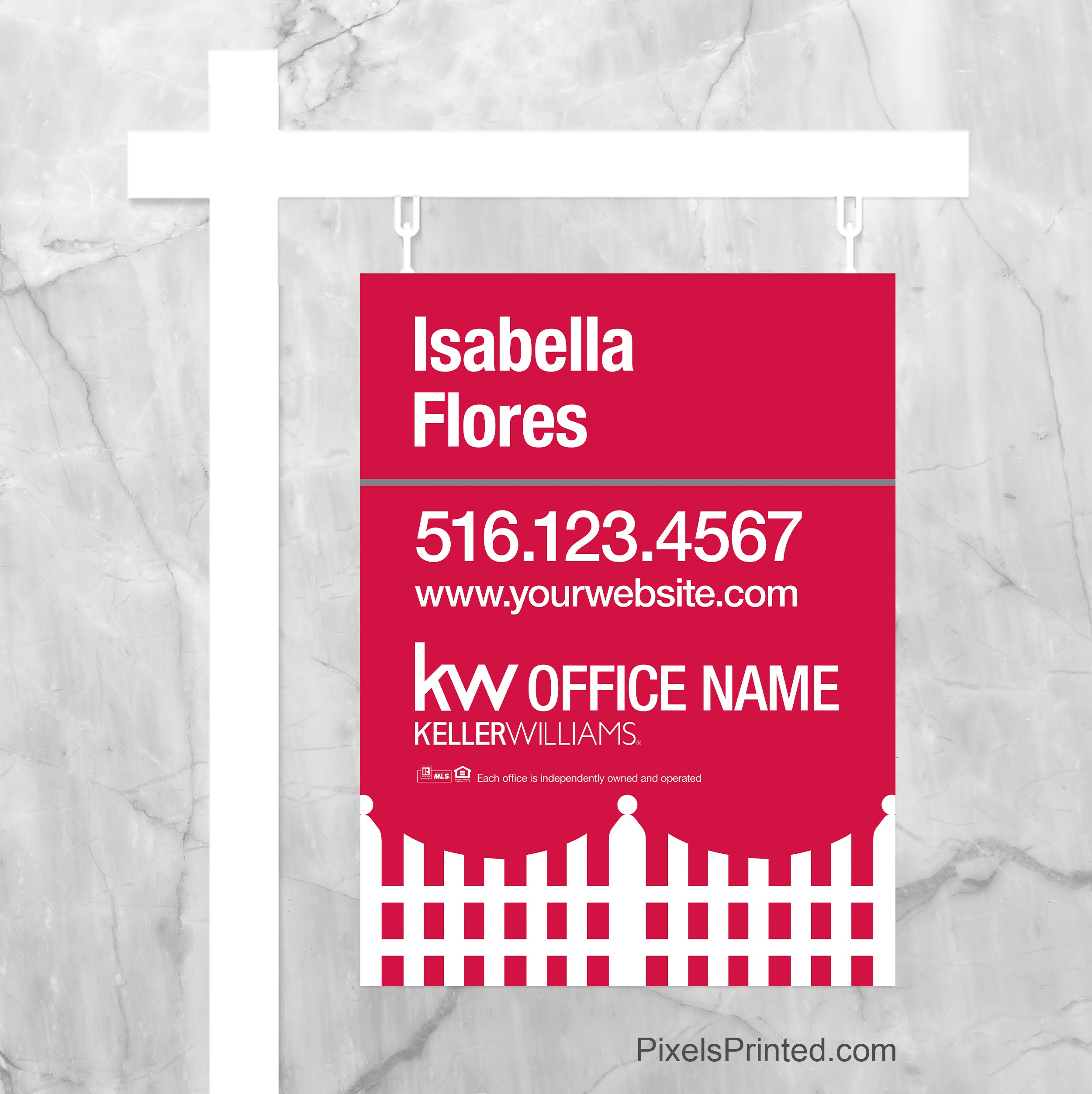 Keller Williams sign panels – PixelsPrinted