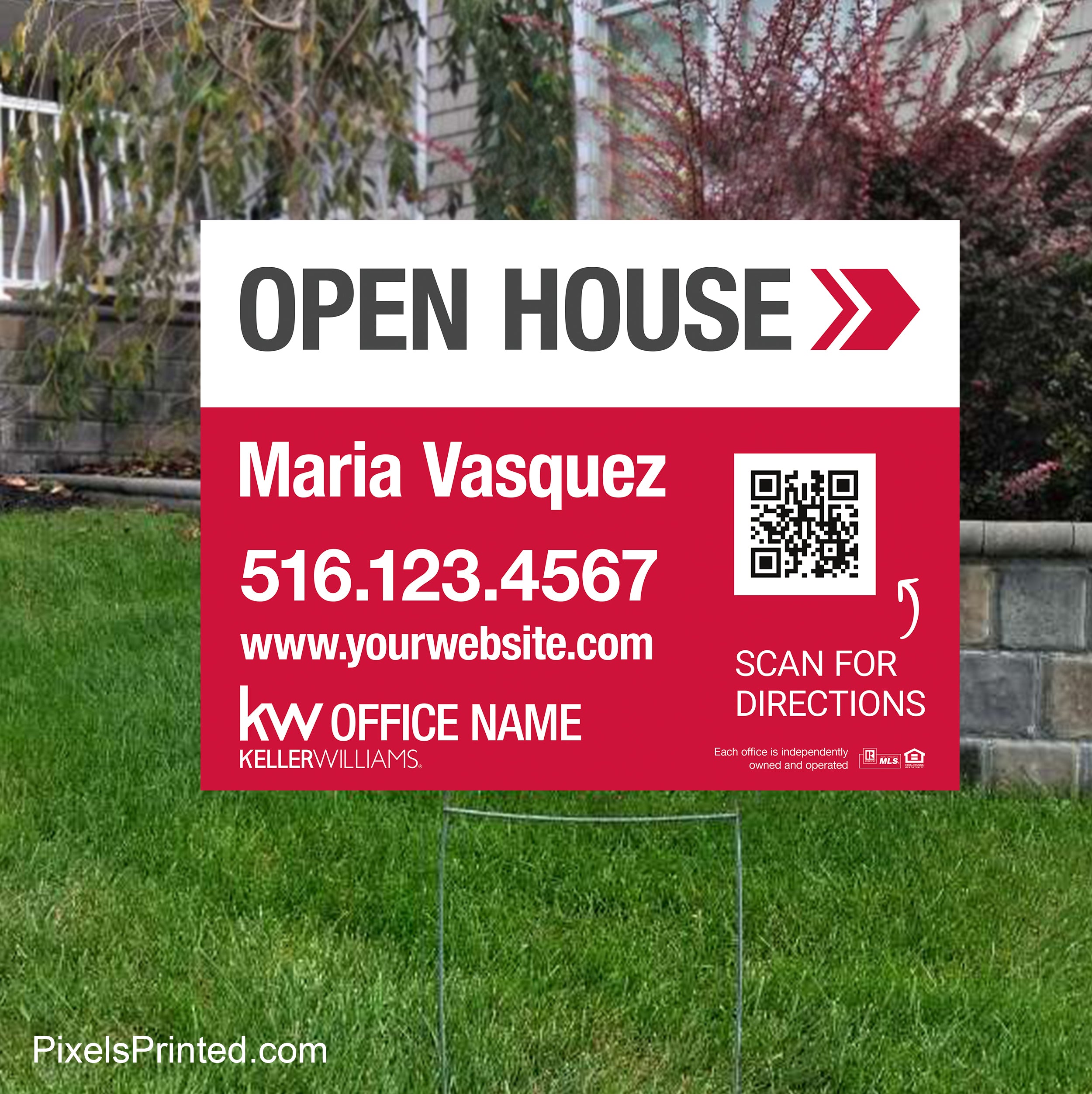 Keller Williams yard signs – PixelsPrinted