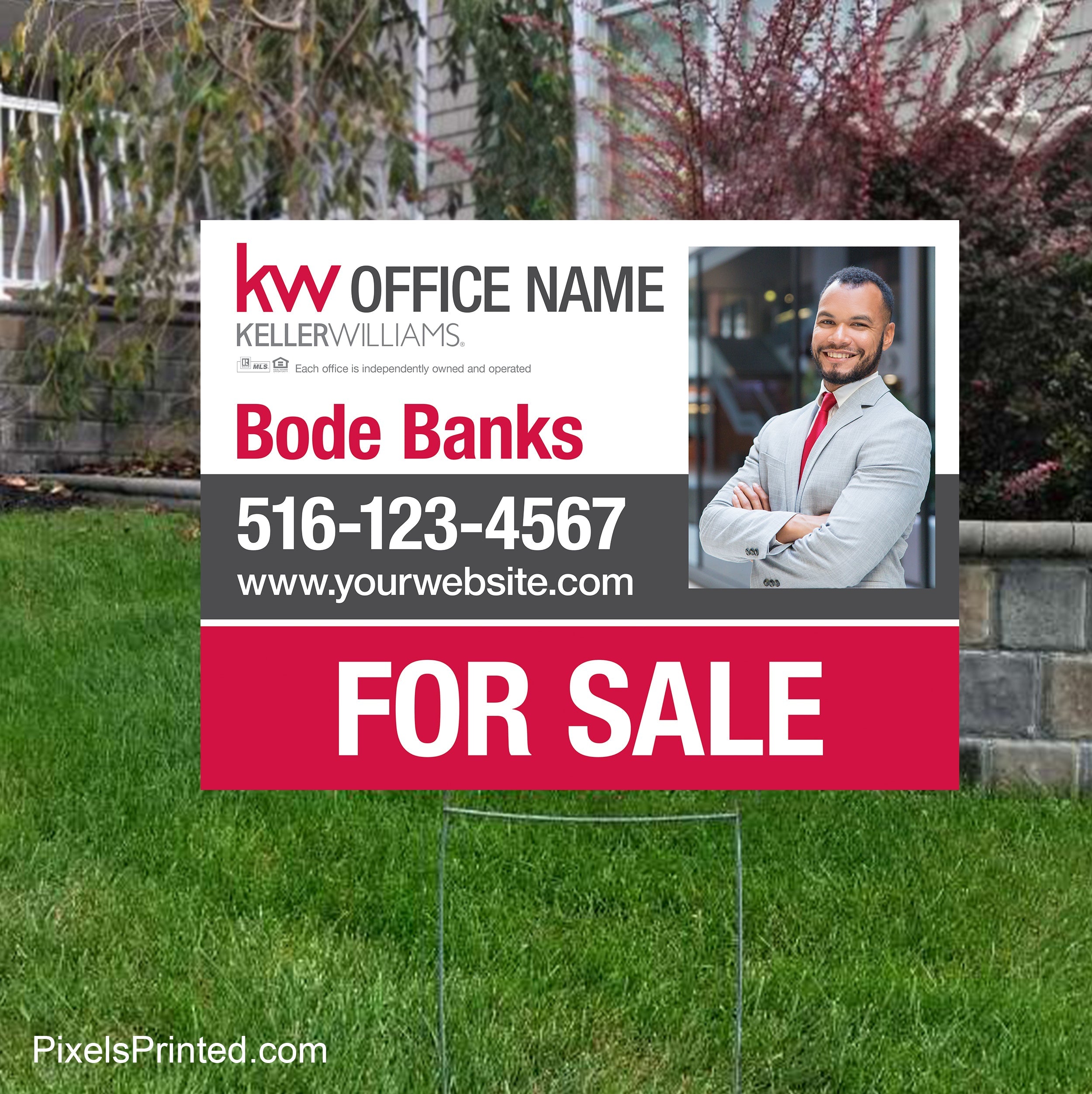 Keller Williams yard signs – PixelsPrinted