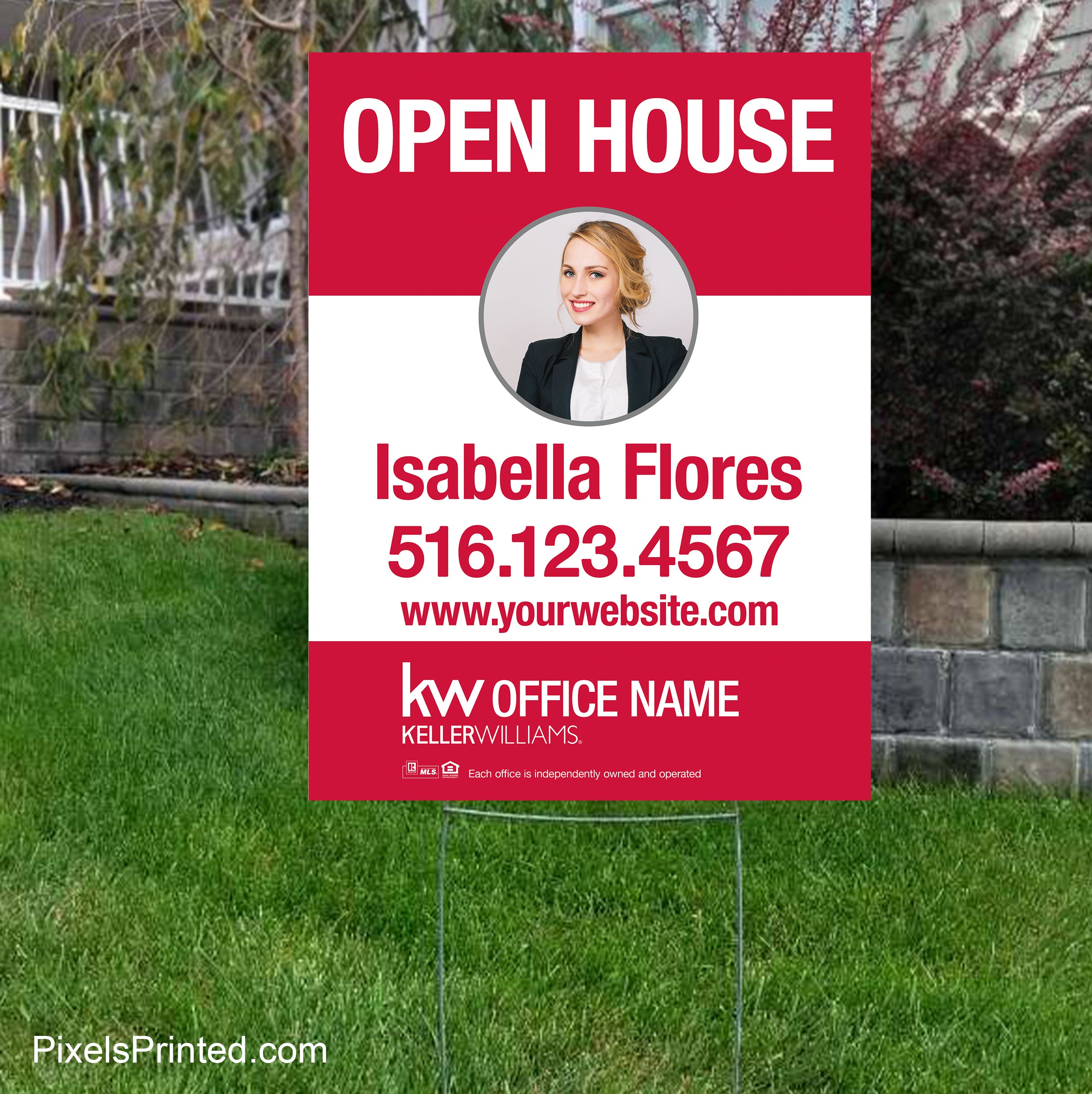Keller Williams yard signs – PixelsPrinted